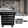 17 Stories 5 Drawer Tool Chest, Tool Storage Cabinet For Garage Storage ...