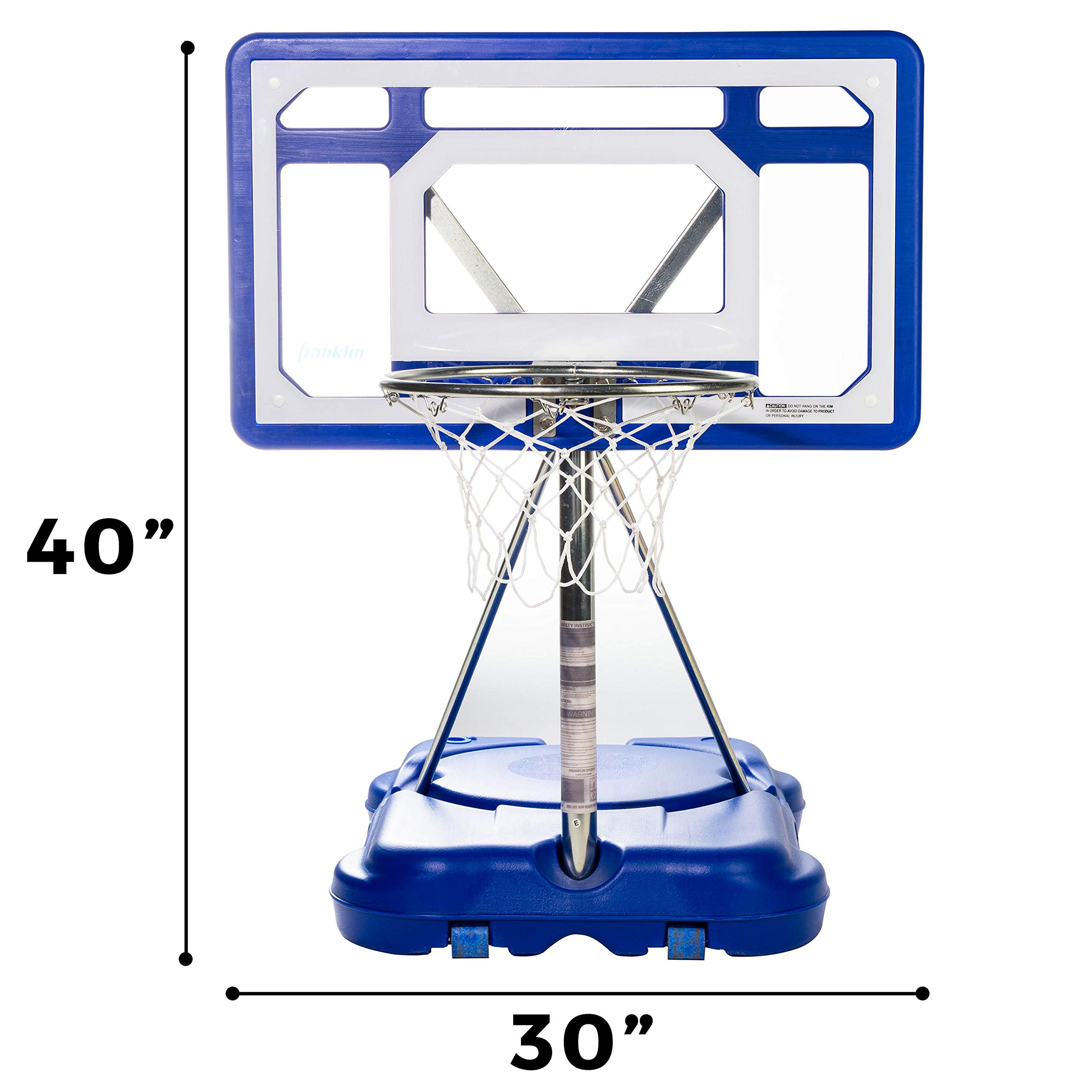 JETEHO Sports Pool Basketball Hoop - Waterproof Mini Hoop For Poolside ...