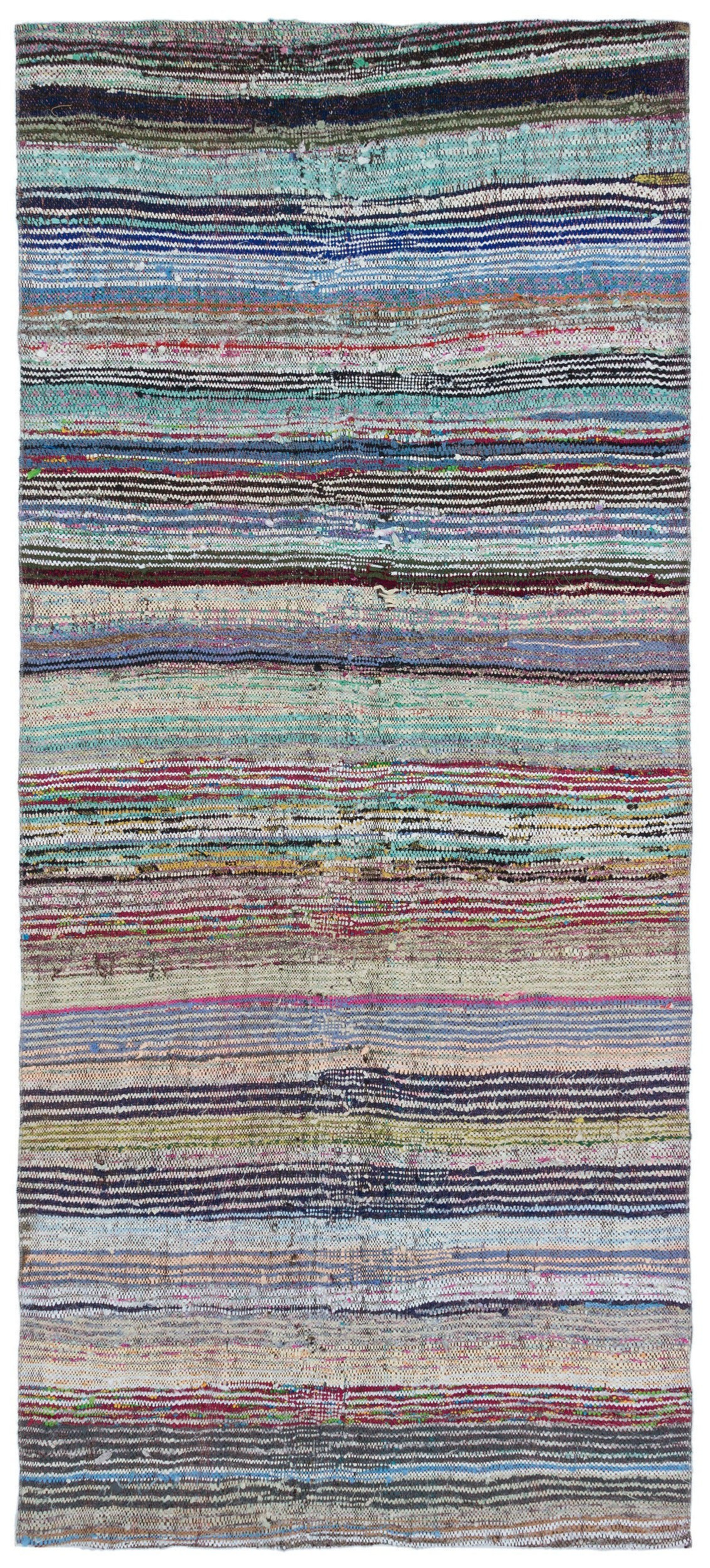 Rug N Carpet Girit Beige Striped Wool Handmade Area Rug - Wayfair Canada