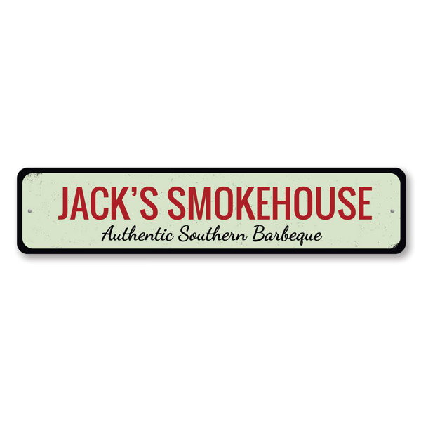 Lizton Sign Shop, Inc Authentic Southern BBQ Sign - 4" X 18" - Wayfair ...