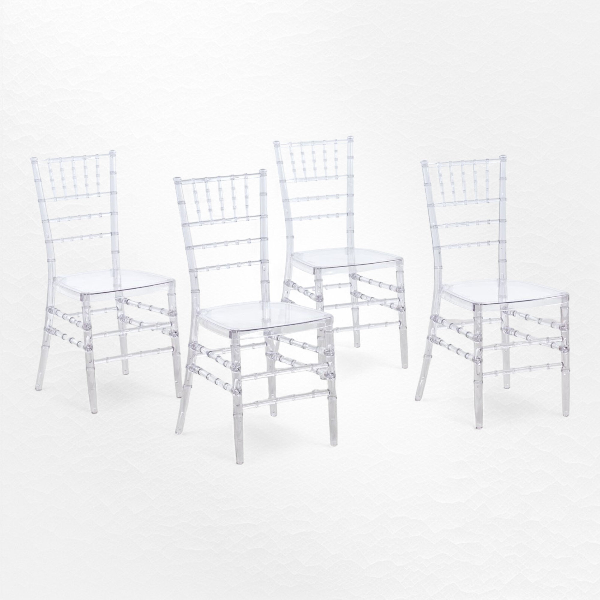 Ivy Bronx Stacking Clear Side Chair (Set Of 4) | Wayfair