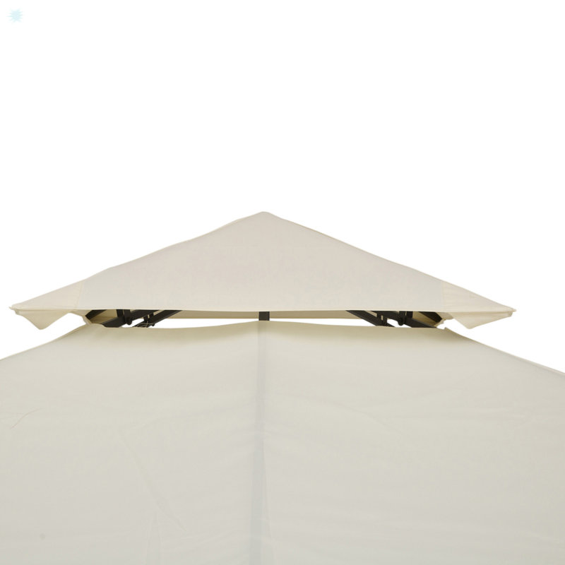 Arlmont & Co. Gazebo Replacement Canopy, 2-Tier Top UV Cover - Wayfair ...