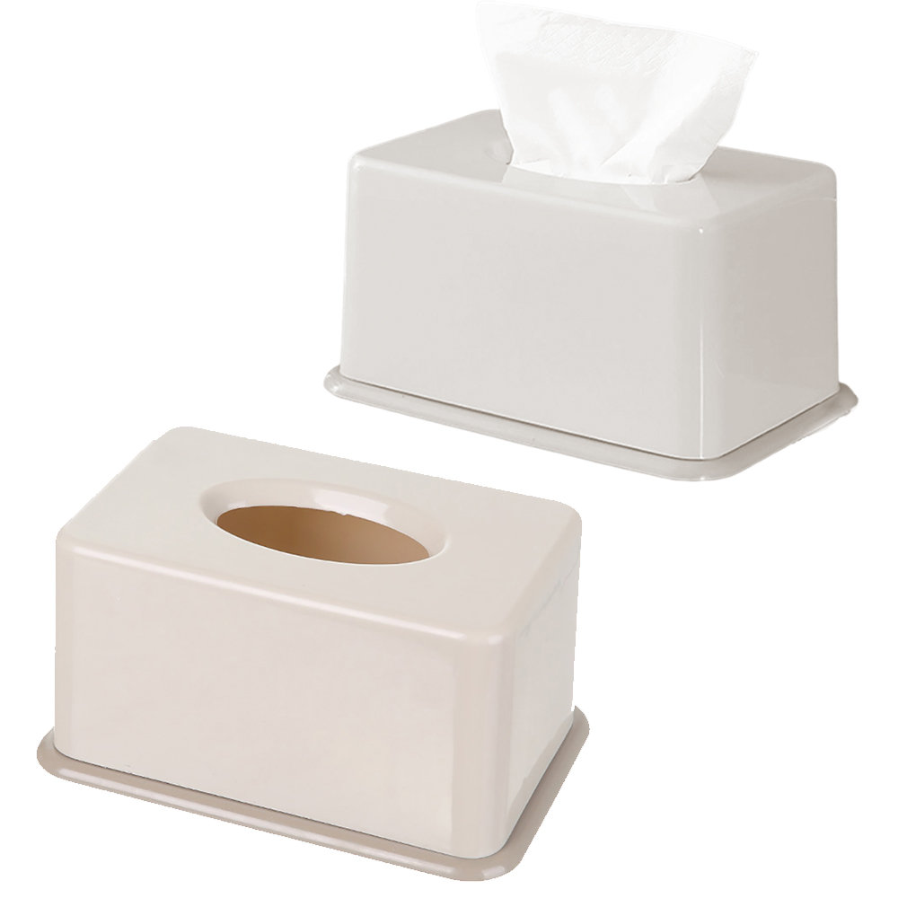 Rebrilliant Tissue Box Cover,Rectangular Facial Tissue Holder Case ...