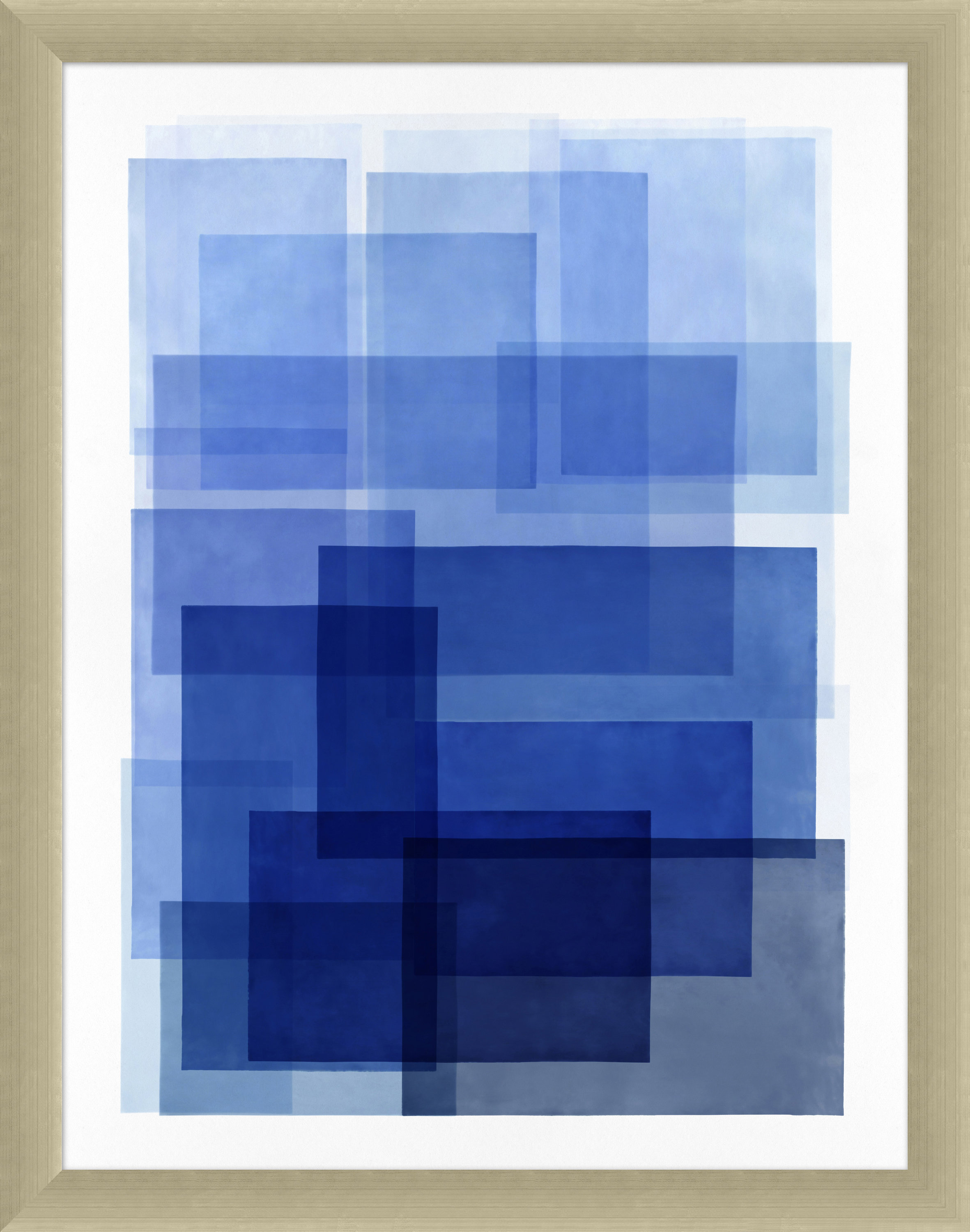 Wendover Art Group Blue Layer 2 - Wayfair Canada
