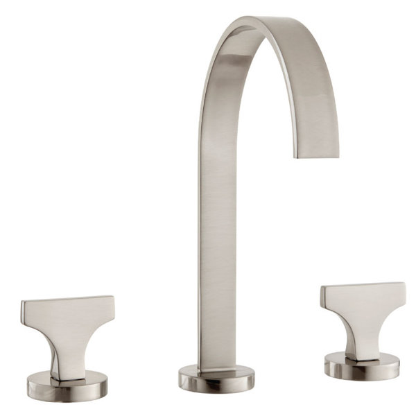 MCN Faucets Spring Widespread 2-handle Bathroom Faucet with Drain ...