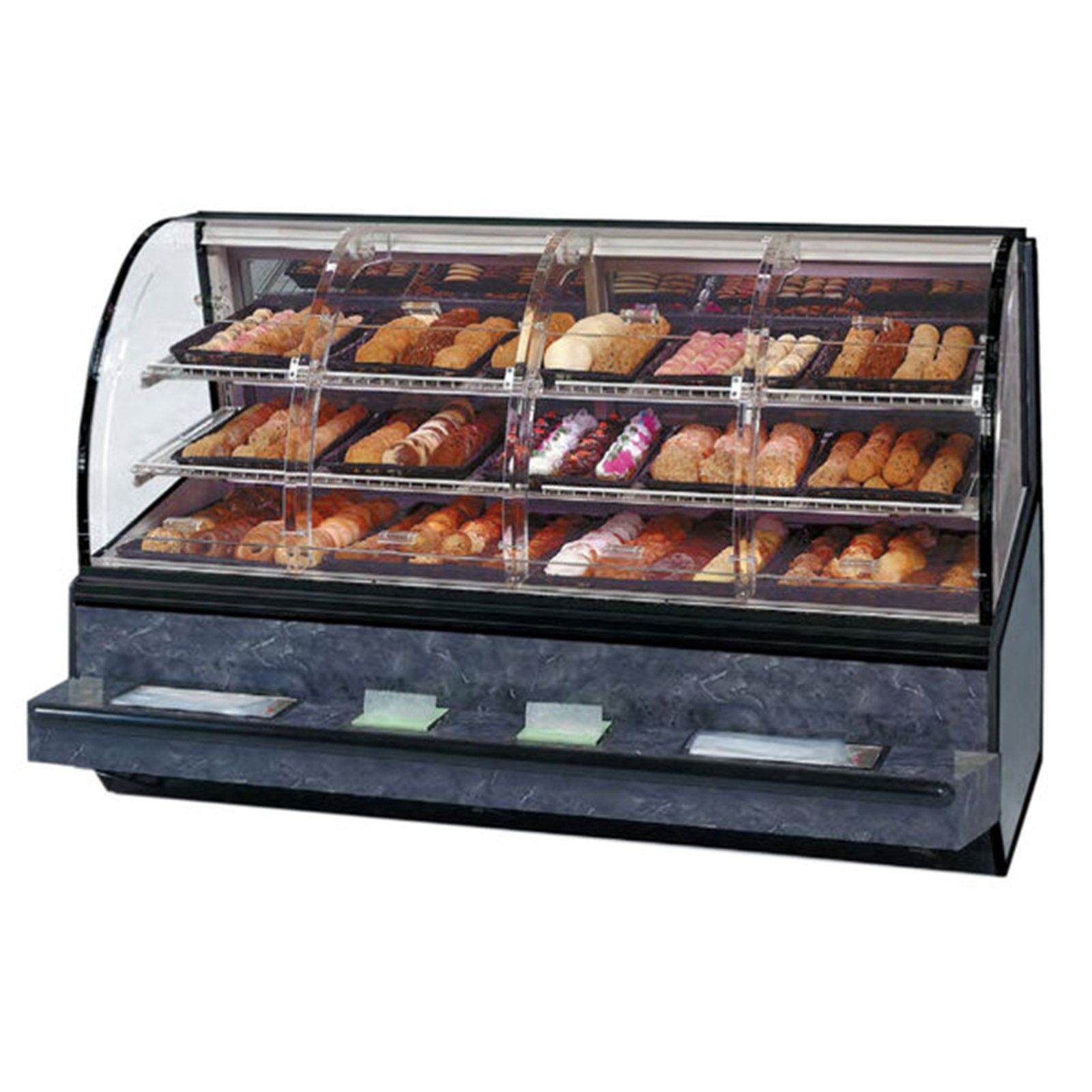 FixtureDisplays Federal Industries Series '90 Curved Dry Self-Service Bakery Case | Wayfair
