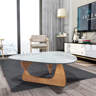 Brayden Studio® Modern Triangle Coffee Table with Eco-Friendly ...