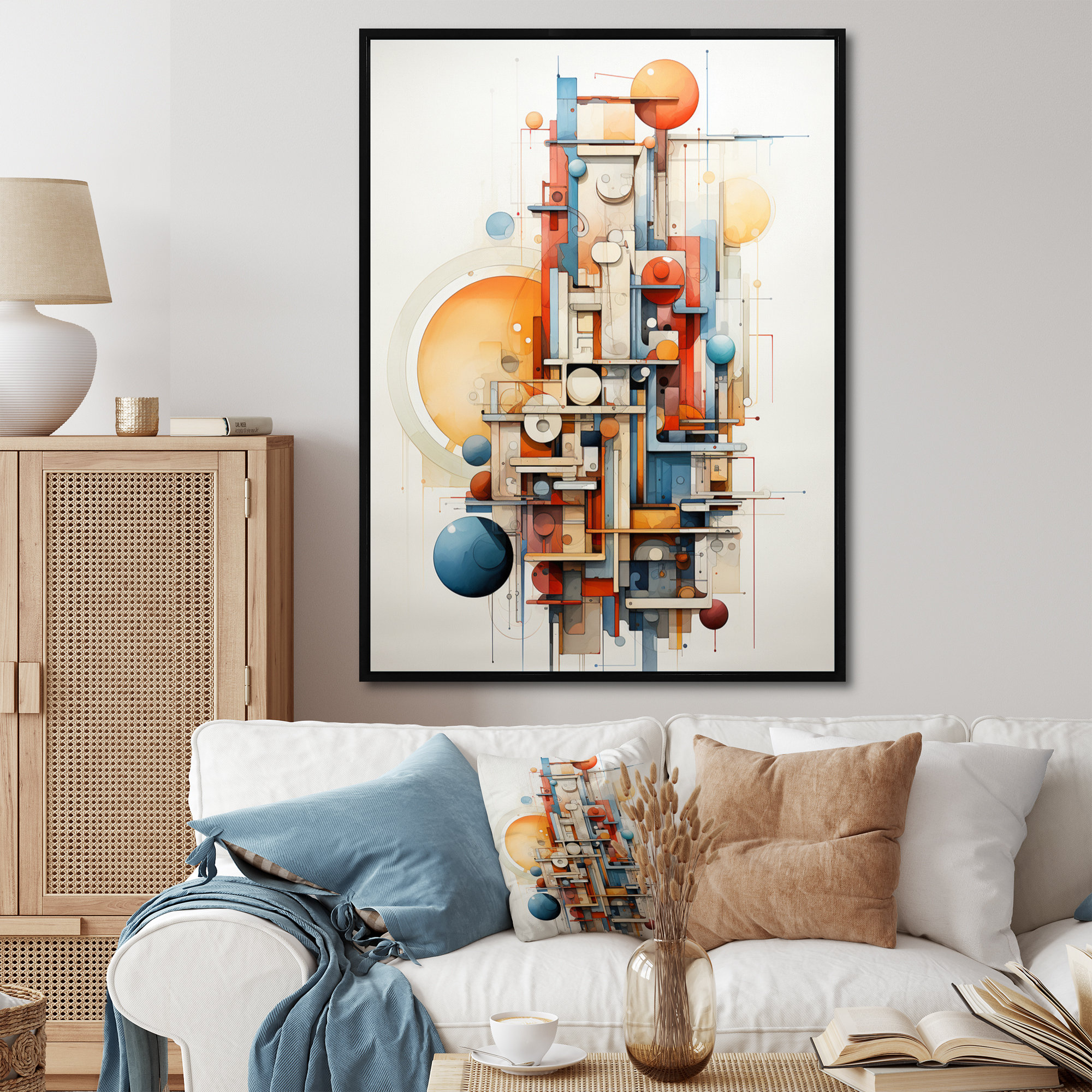 Latitude Run® Leslyn Cubism Art Tower I On Canvas Print | Wayfair
