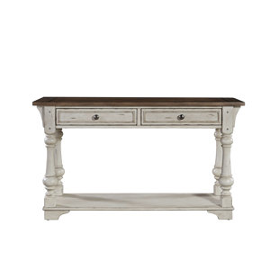 White Wood Console Tables You'll Love | Wayfair