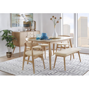 Upholstered Kitchen & Dining Benches You'll Love | Wayfair