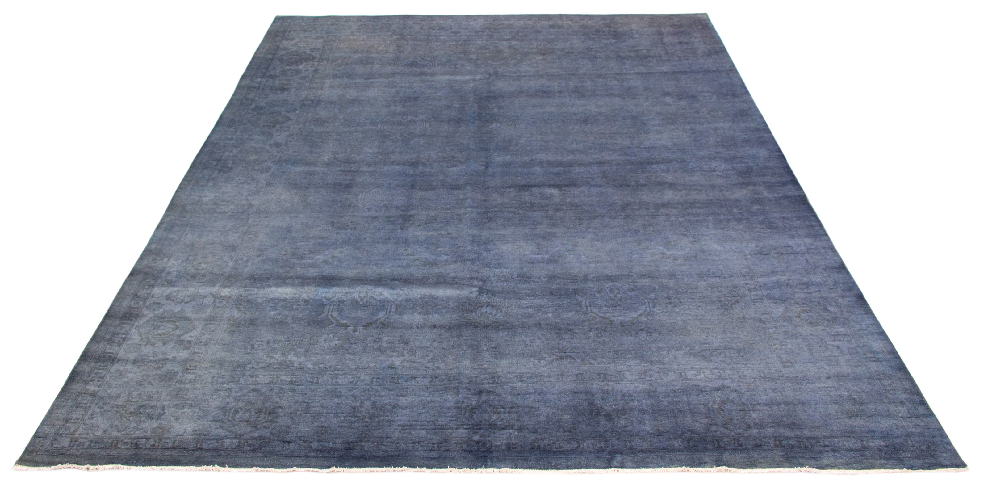 Bloomsbury Market Vibrance Denim Blue Rug 10'0" x 13'6" | Wayfair