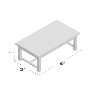 Three Posts™ Dumfries Coffee Table & Reviews | Wayfair