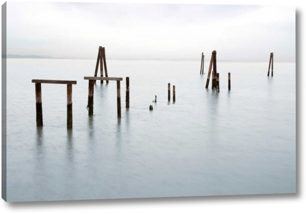 Highland Dunes 'Antique Pier - 79' by Alan Blaustein Giclee Art Print ...