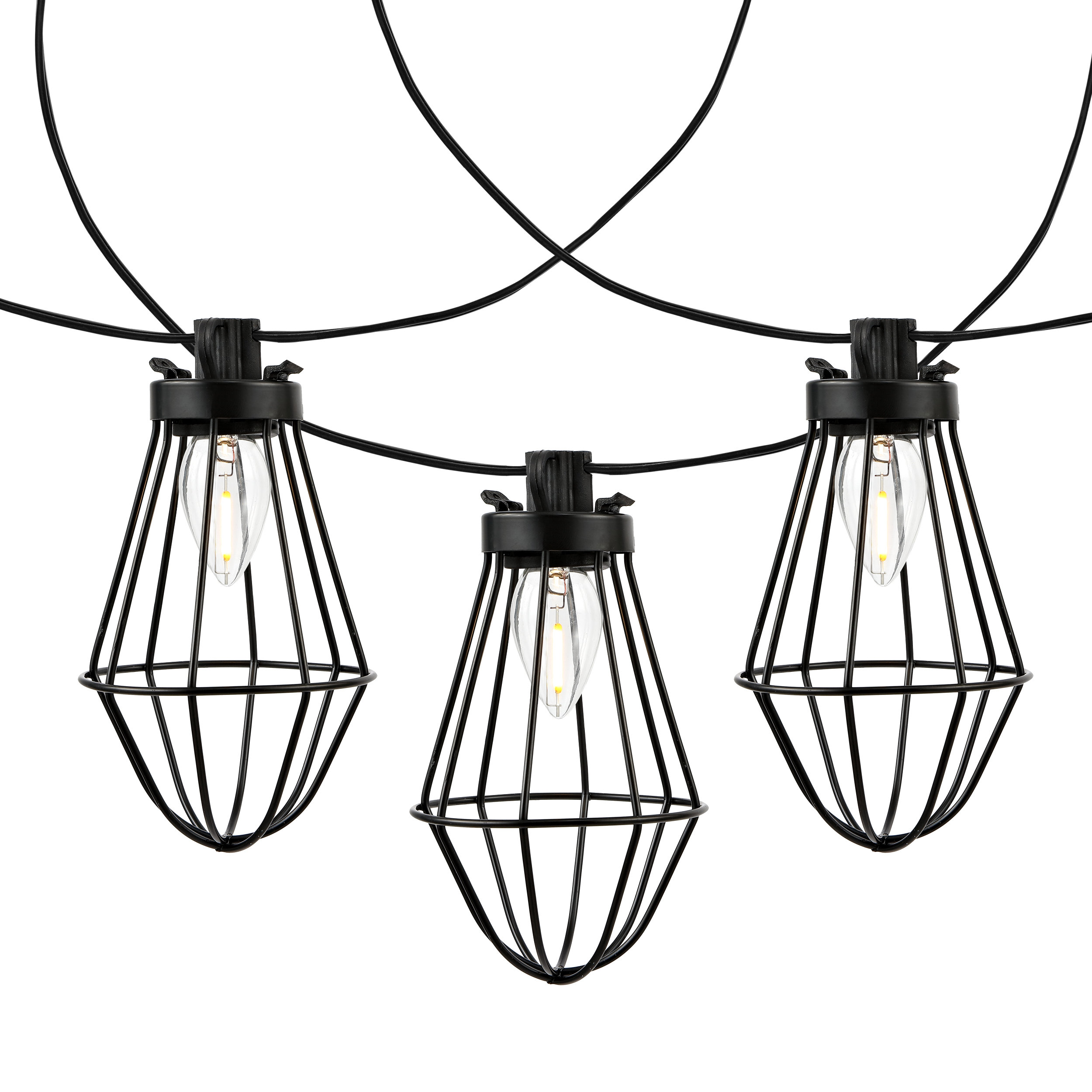 Joss & Main Baltimore 120'' Teardrop Caged String Lights & Reviews ...