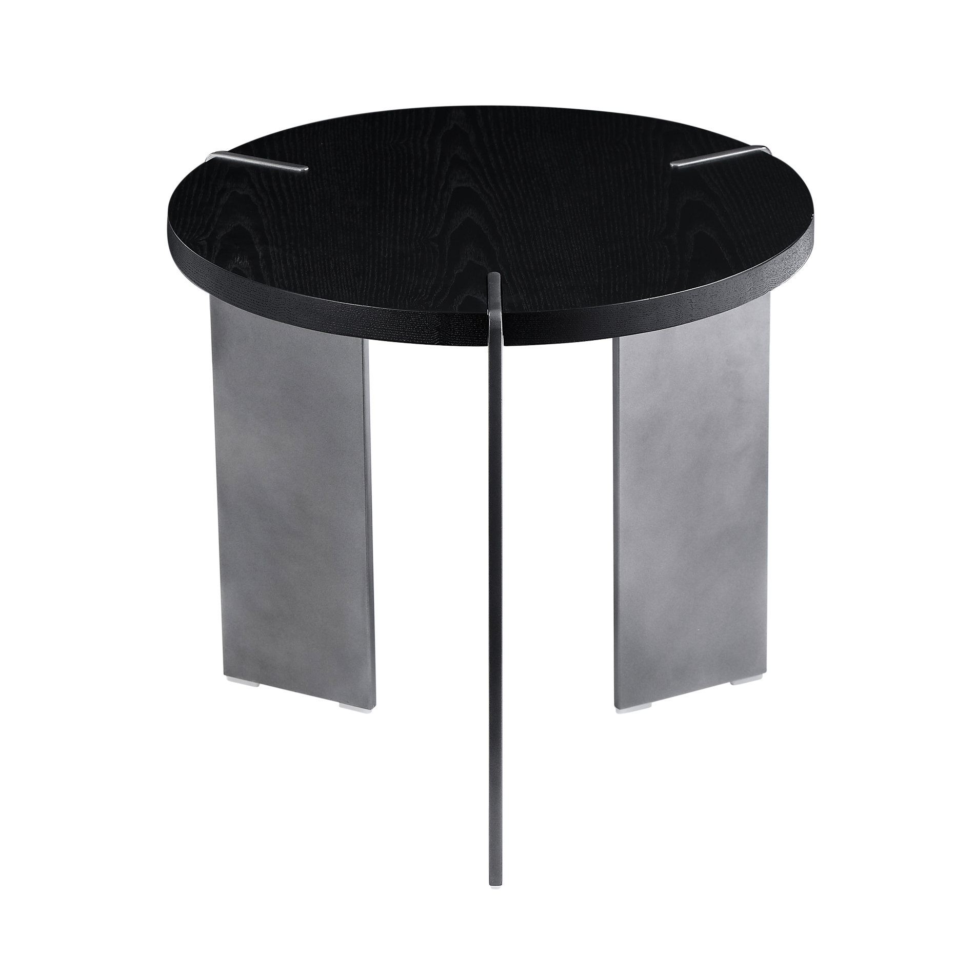 Latitude Run® Black Oak Wood And Metal Feet Coffee Table - Practical ...