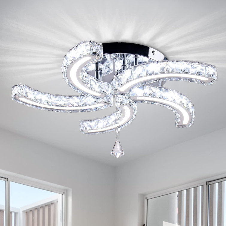 Mercer41 Caleta LED Geometric Chandelier & Reviews | Wayfair