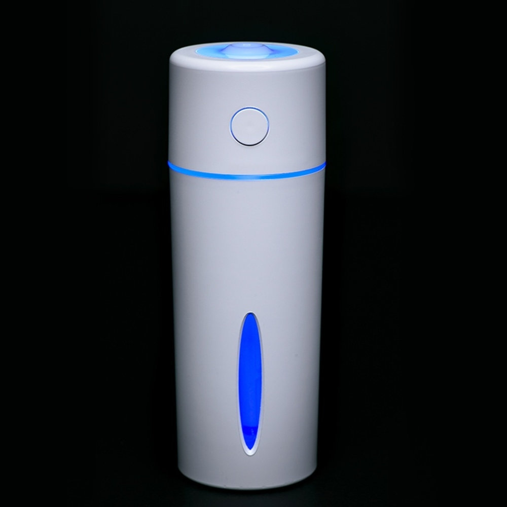 Treva 0.13 Gal. Cool Mist Evaporative Tabletop Humidifier 100 Sq. Ft ...