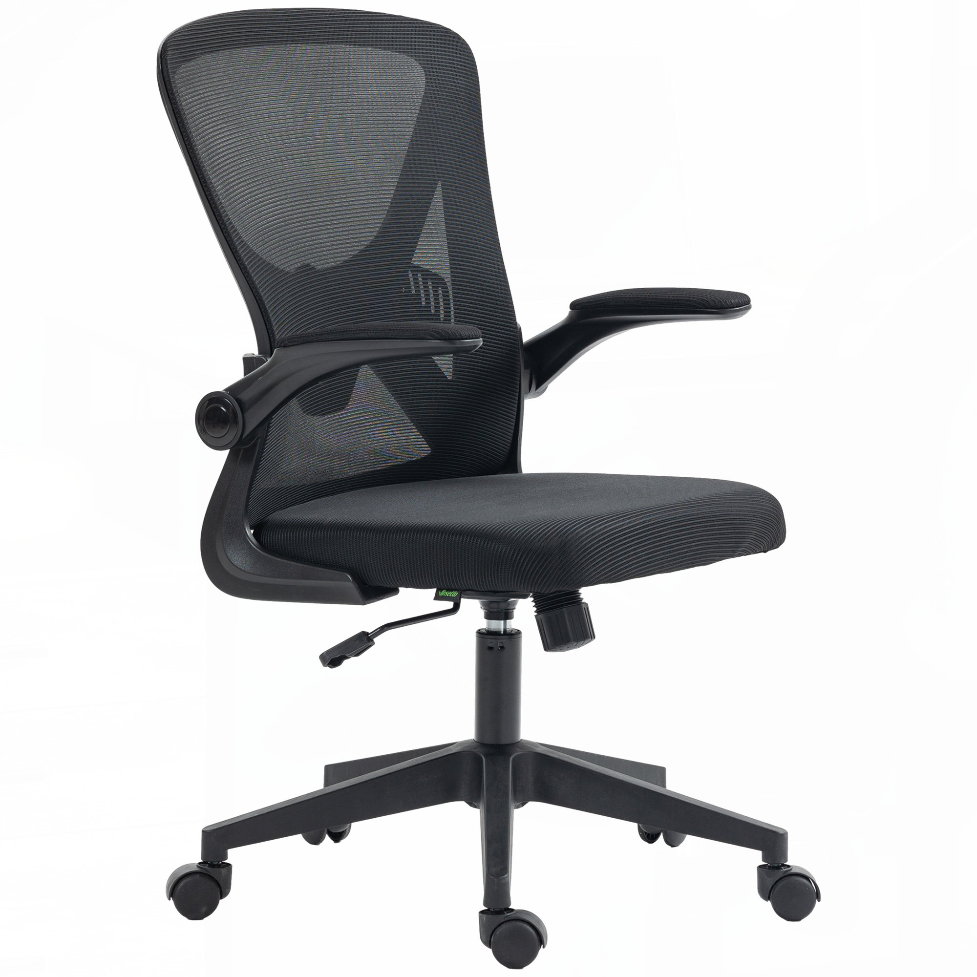 Inbox Zero Vinsetto Mid-Back Mesh Office Chair,Ergonomic Computer Task ...