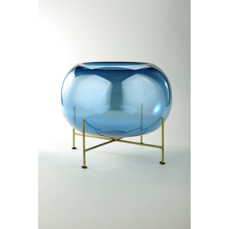 Mercer41 Kunkel Handmade Glass Table Vase & Reviews | Wayfair