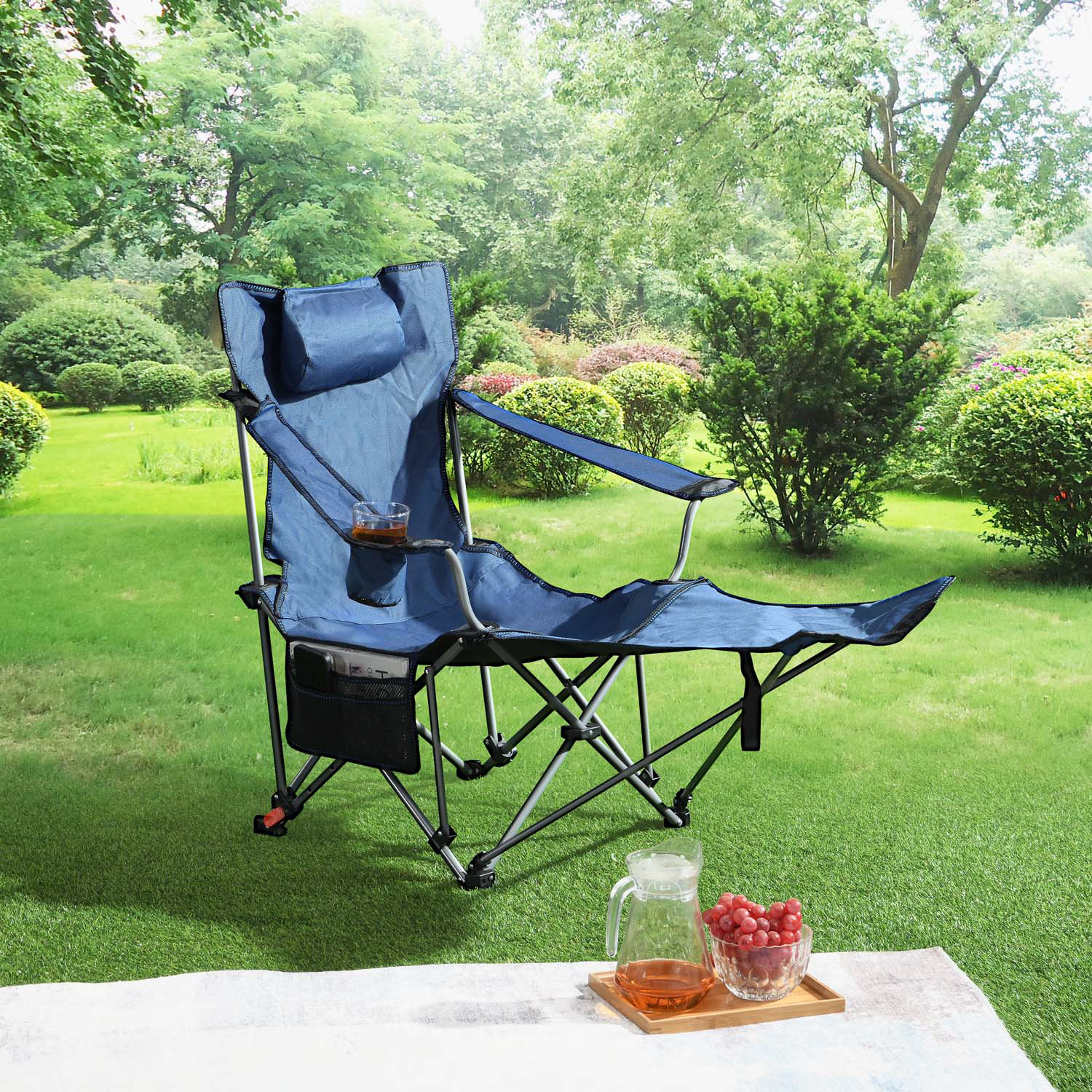 Ebern Designs Outdoor Camping Chairs Folding/Portable/Adjustable ...