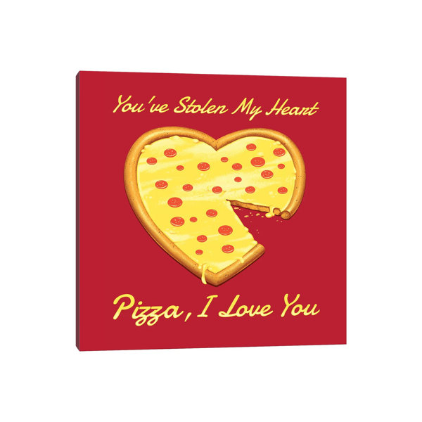 Happy Larry You've Stolen My Heart, Pizza by Tobias Fonseca - Wrapped ...
