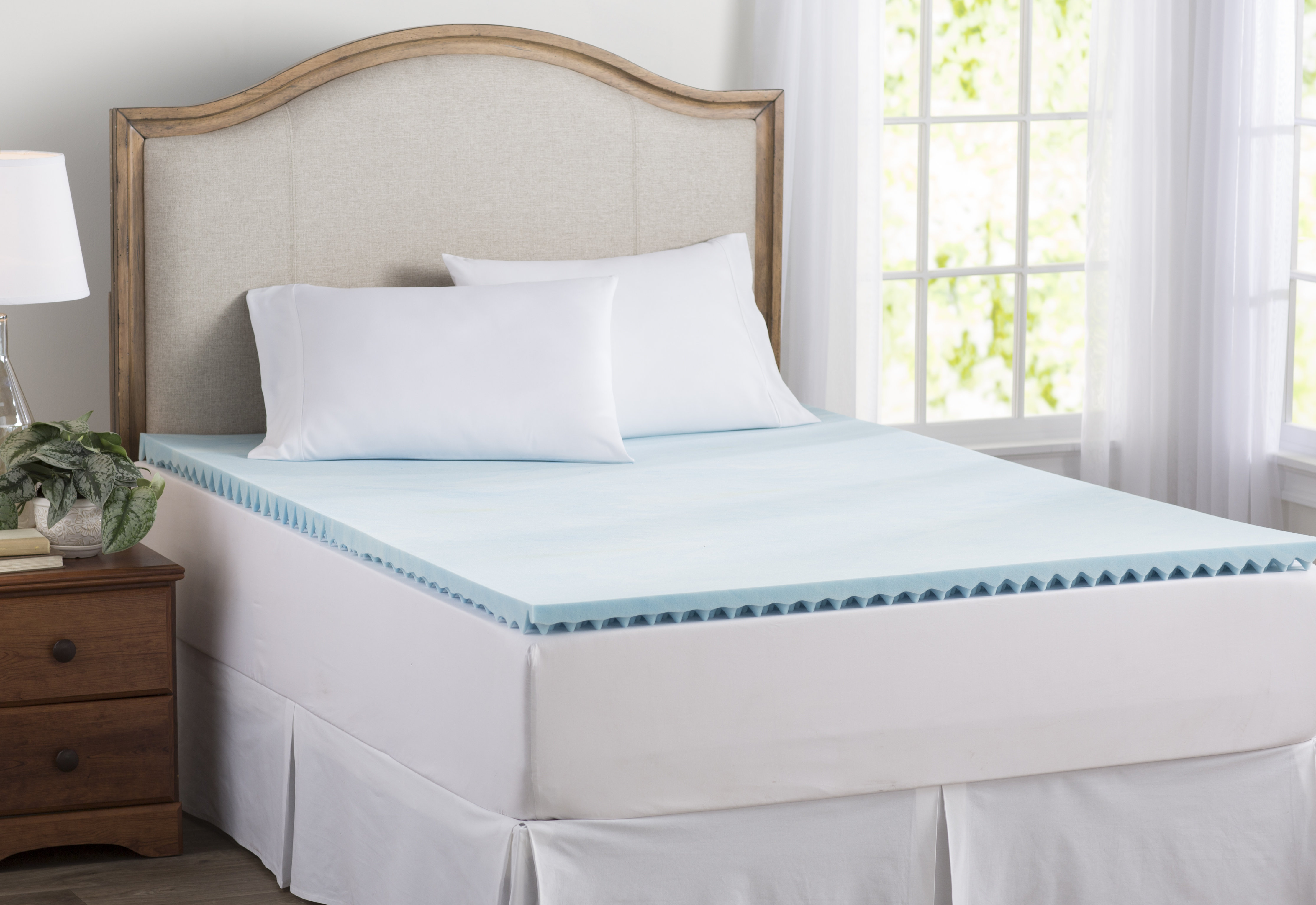 Wayfair Sleep™ 2" Reversible Medium Gel Memory Foam Mattress Topper ...