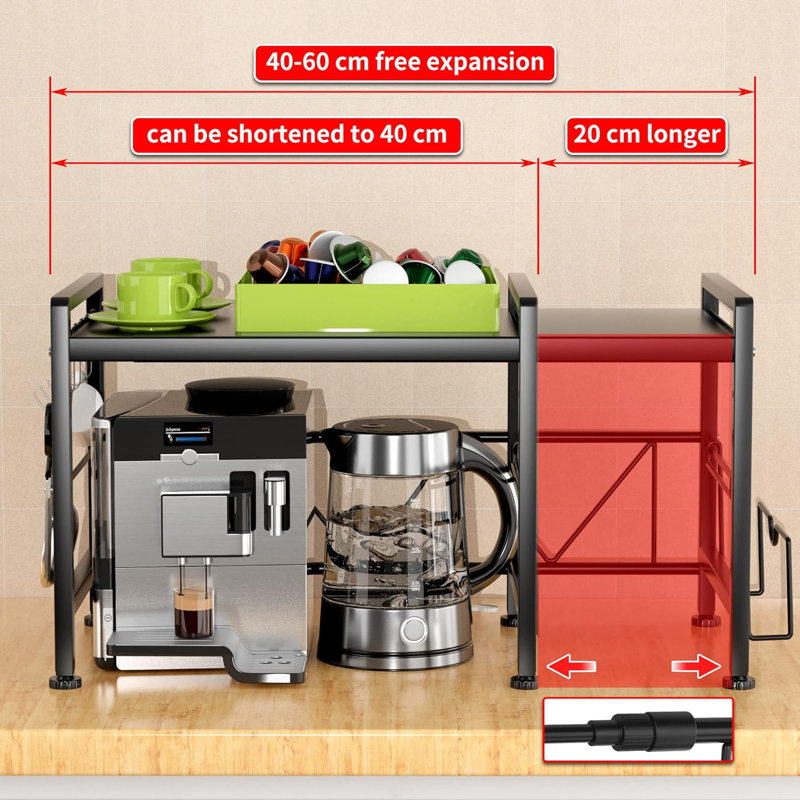 Prep & Savour 2 Tier Microwave Stand | Wayfair