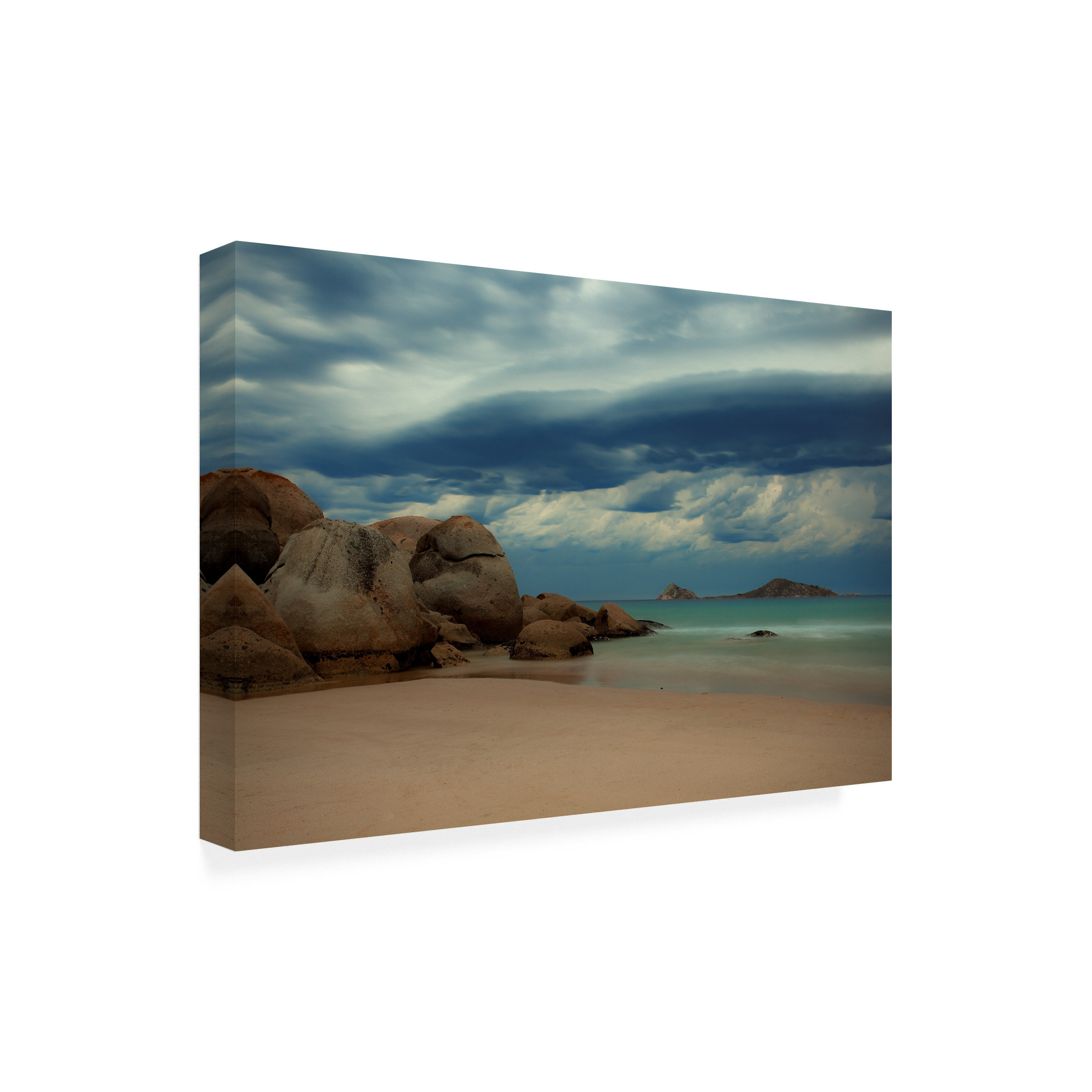 Highland Dunes Wilsons Prom Whisky Bay On Canvas by Wayne Bradbury ...
