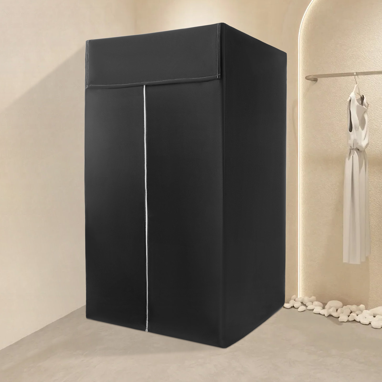 Latitude Run® Portable Clothing Store Fitting Room(39.37*39.37*78.74In ...