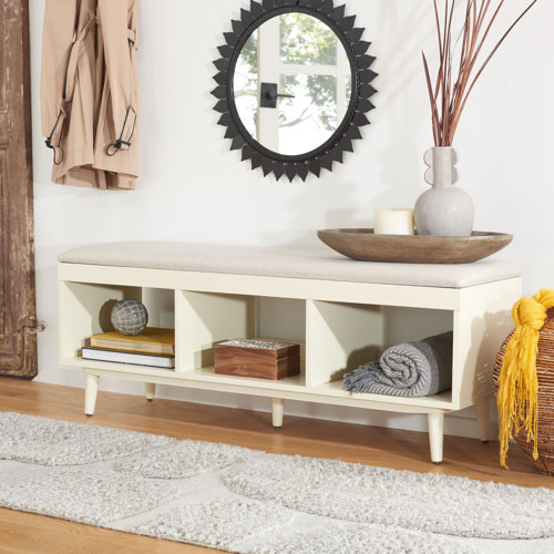 Upholstered White Storage Benches You'll Love | Wayfair