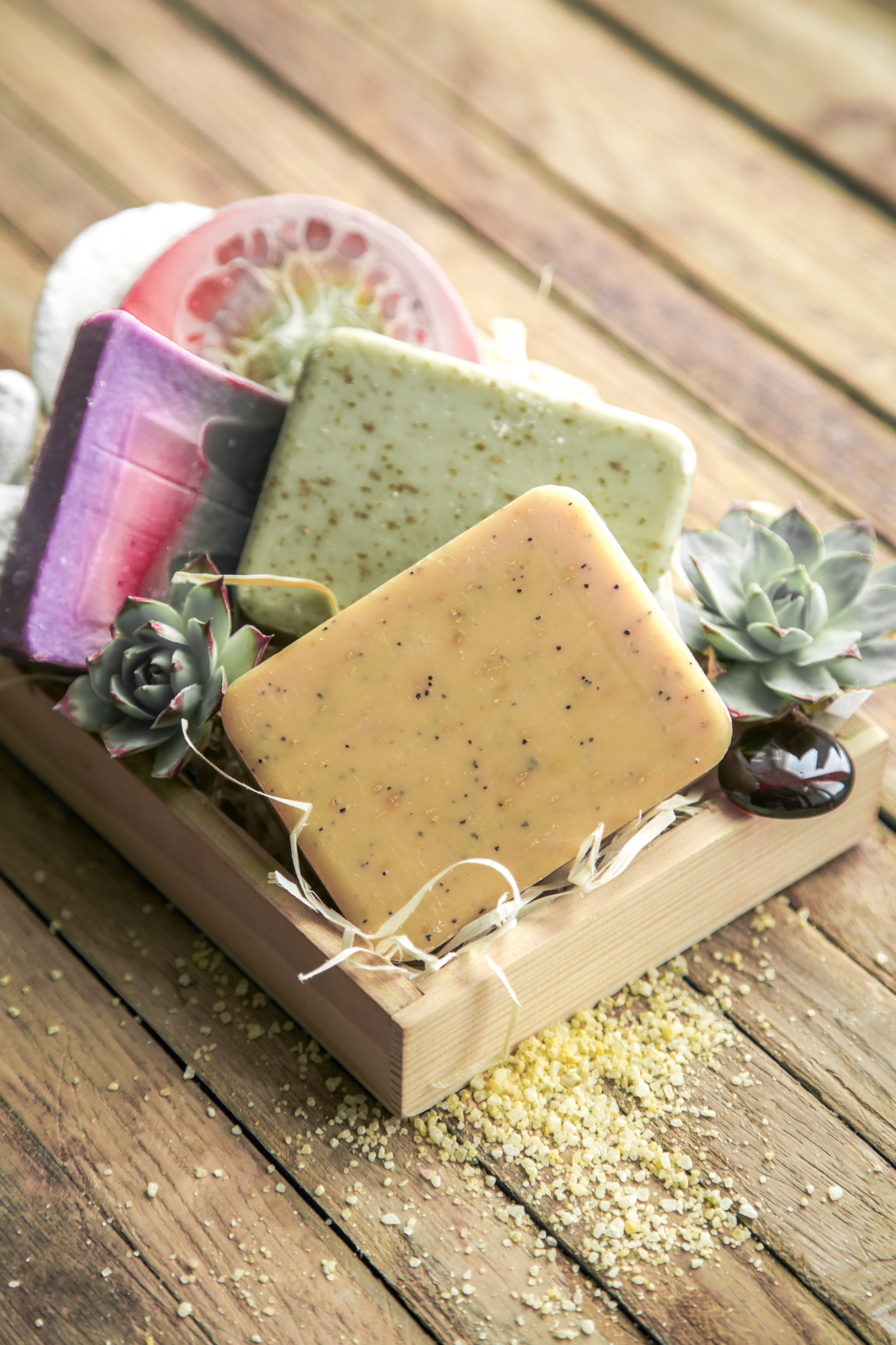 Hokku Designs Asaro Spa Soap On Canvas by Puhimec Photograph | Wayfair