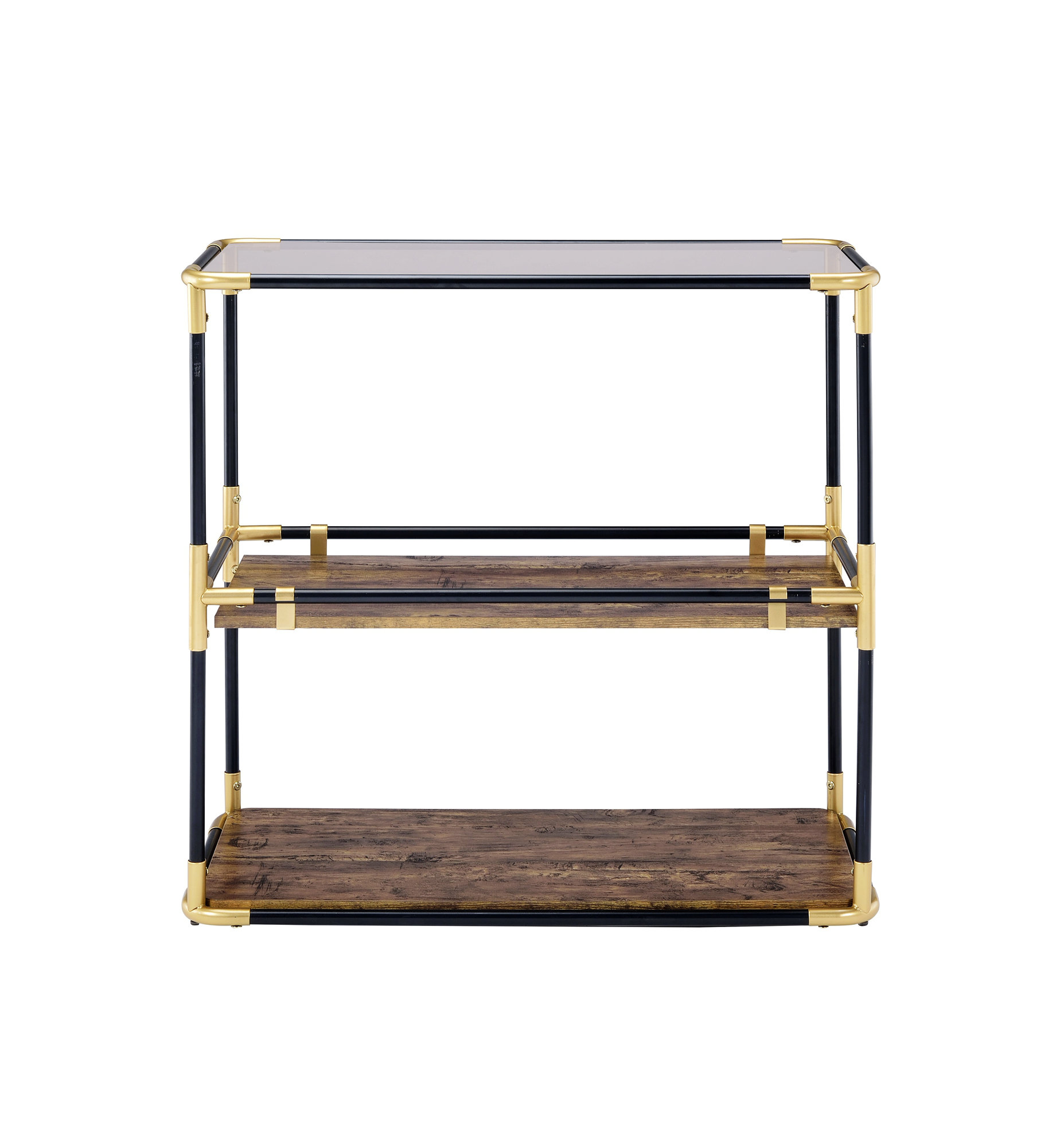 Mercer41 Yuma 33.99'' Glass Top Console Table | Wayfair