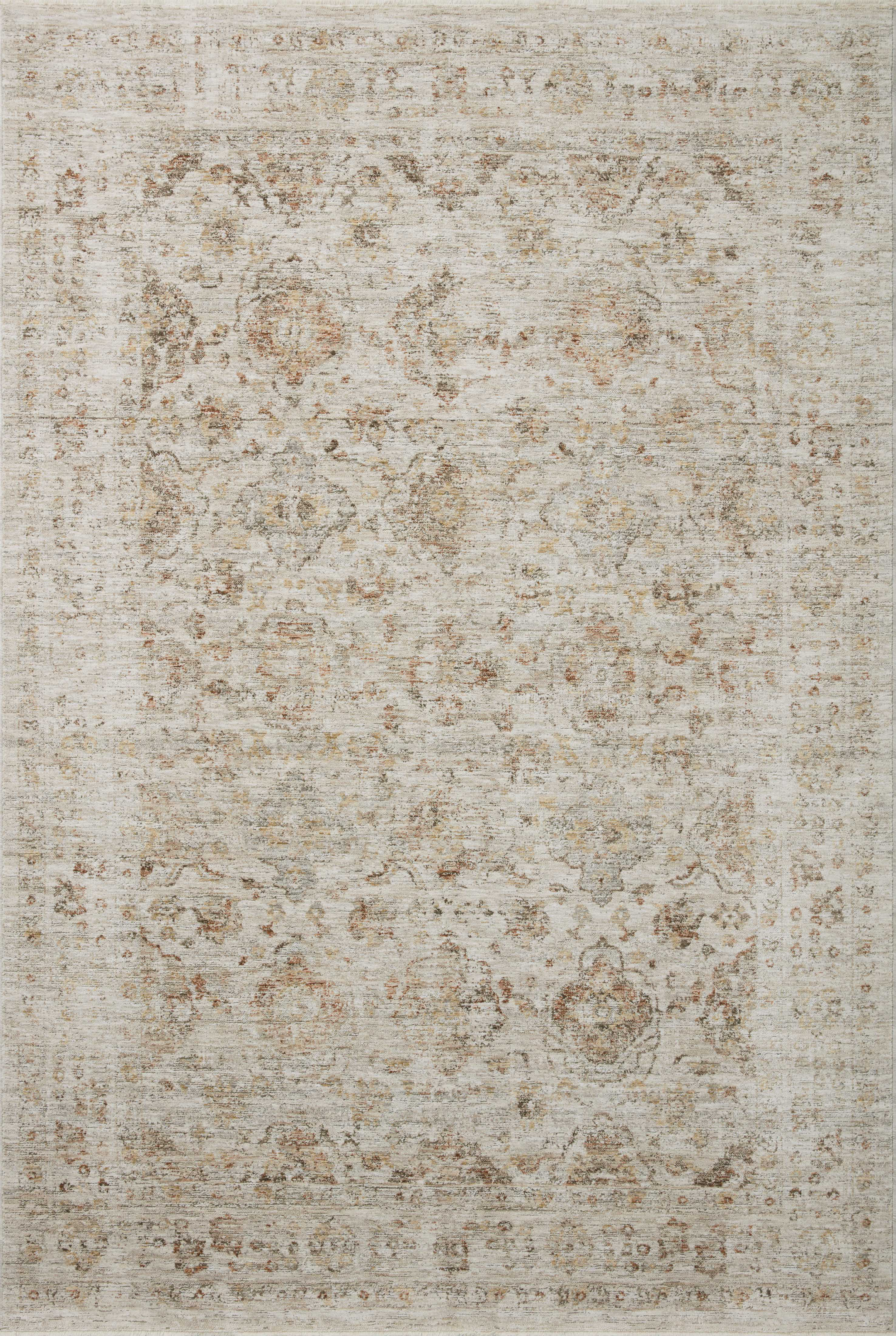 Amber Lewis x Loloi Honora Beige / Spice Area Rug & Reviews | Wayfair