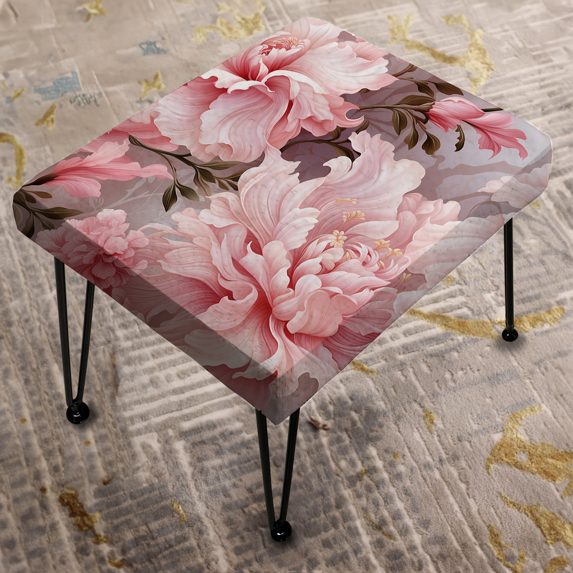 Design Art Ethereal Rococo Flourish Victorian Pattern XXIII - Floral ...