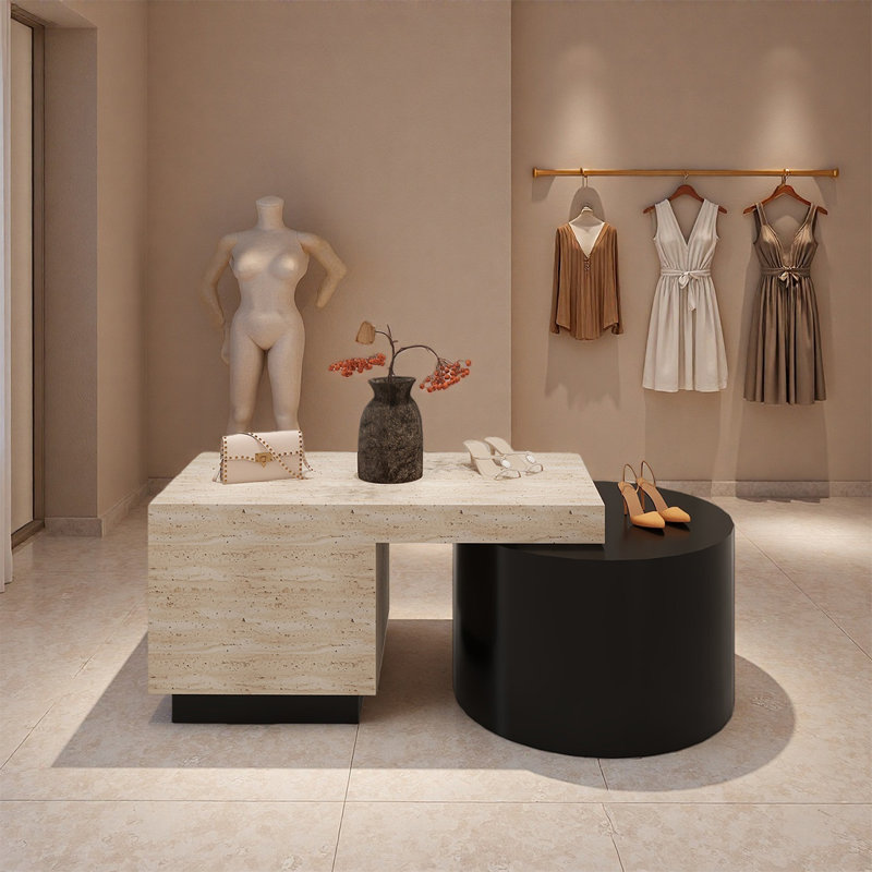 Orren Ellis Modern MDF Display Table | Wayfair