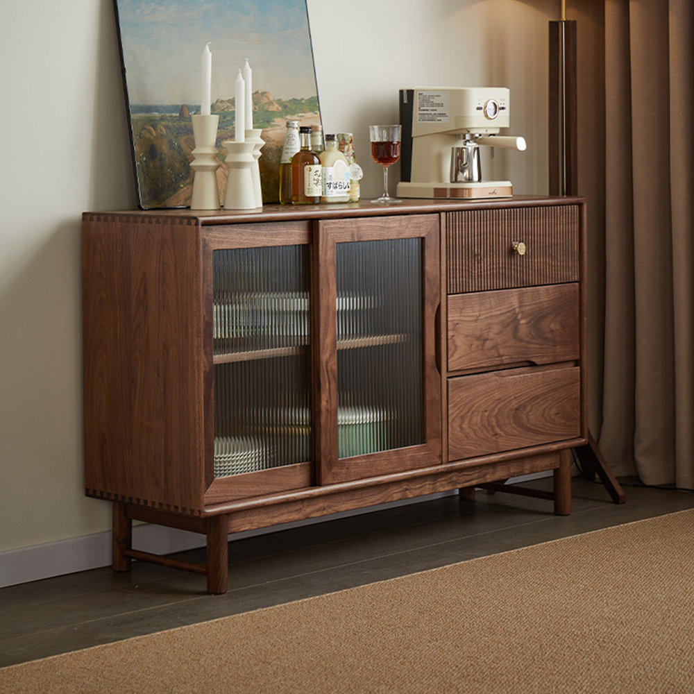 Ebern Designs Chinese-style retro minimalist high-end sideboard | Wayfair