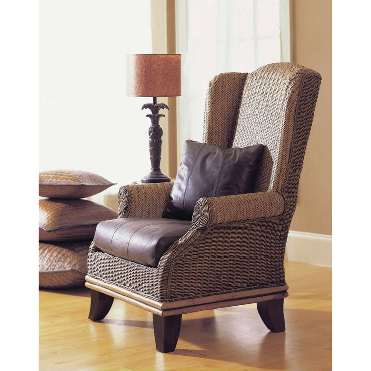 Padmas Plantation Bali Upholstered Wingback Chair | Wayfair
