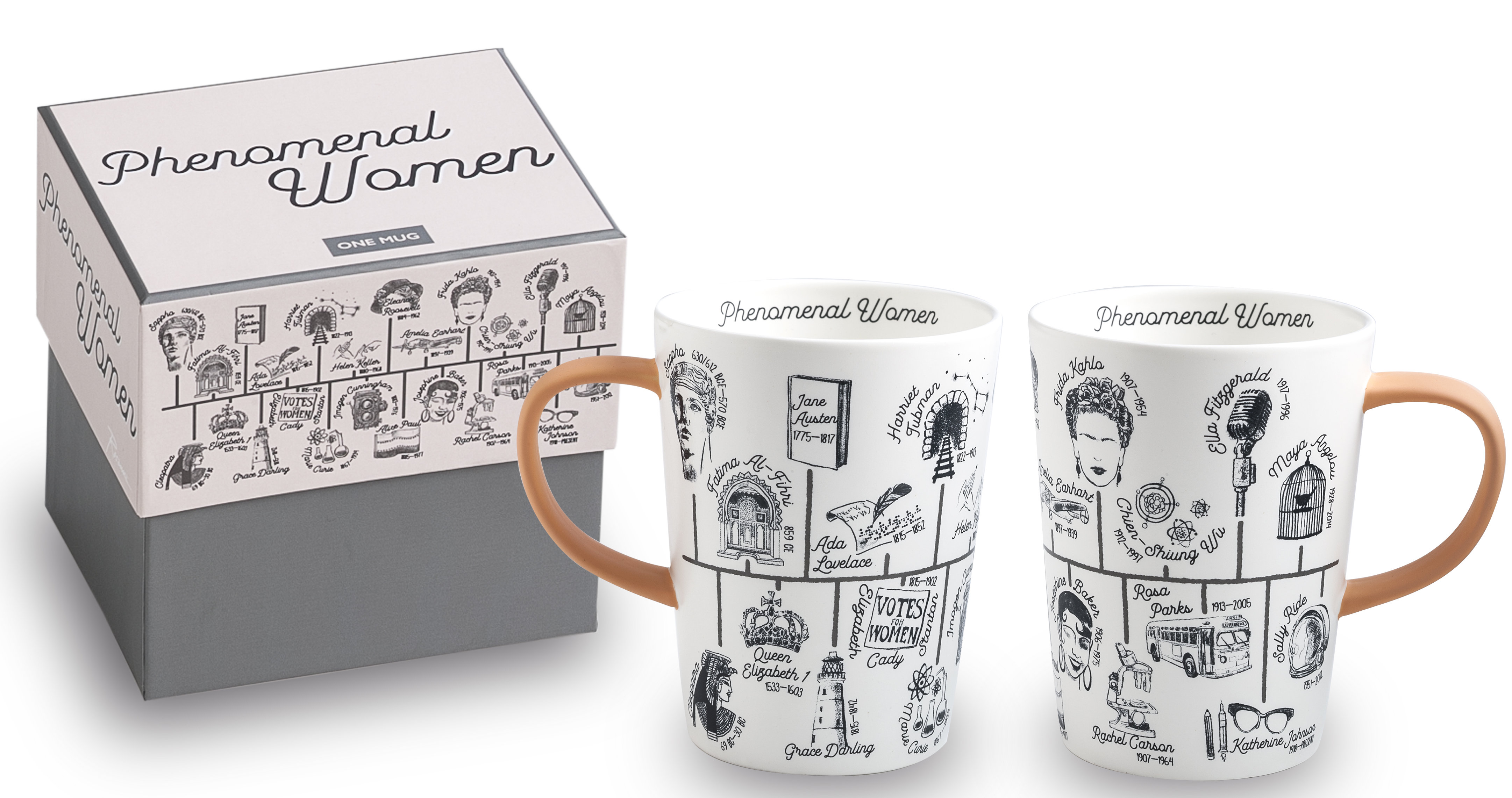 Rosanna Phenomenal Women Timeline Coffee Mug - Wayfair Canada
