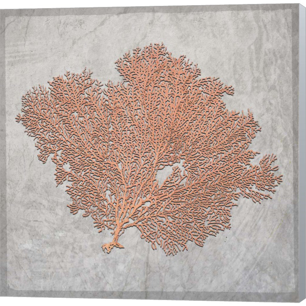 Dovecove Decorative Sea Leaf 3 by Lightboxjournal - Wrapped Canvas ...