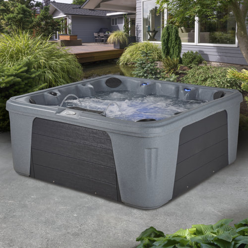 Plug & Play Hot Tubs You'll Love | Wayfair