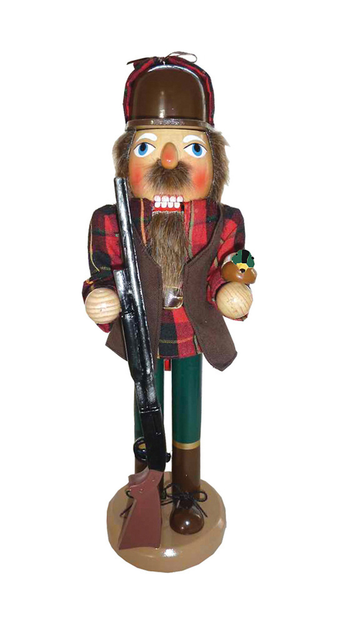 The Holiday Aisle® 14" Duck Hunter Nutcracker "& Reviews" | Wayfair