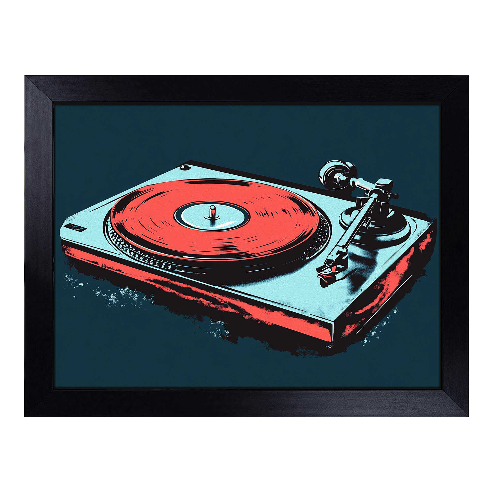 17 Stories Record Player Lap Tray with Cushion | Wayfair.ie
