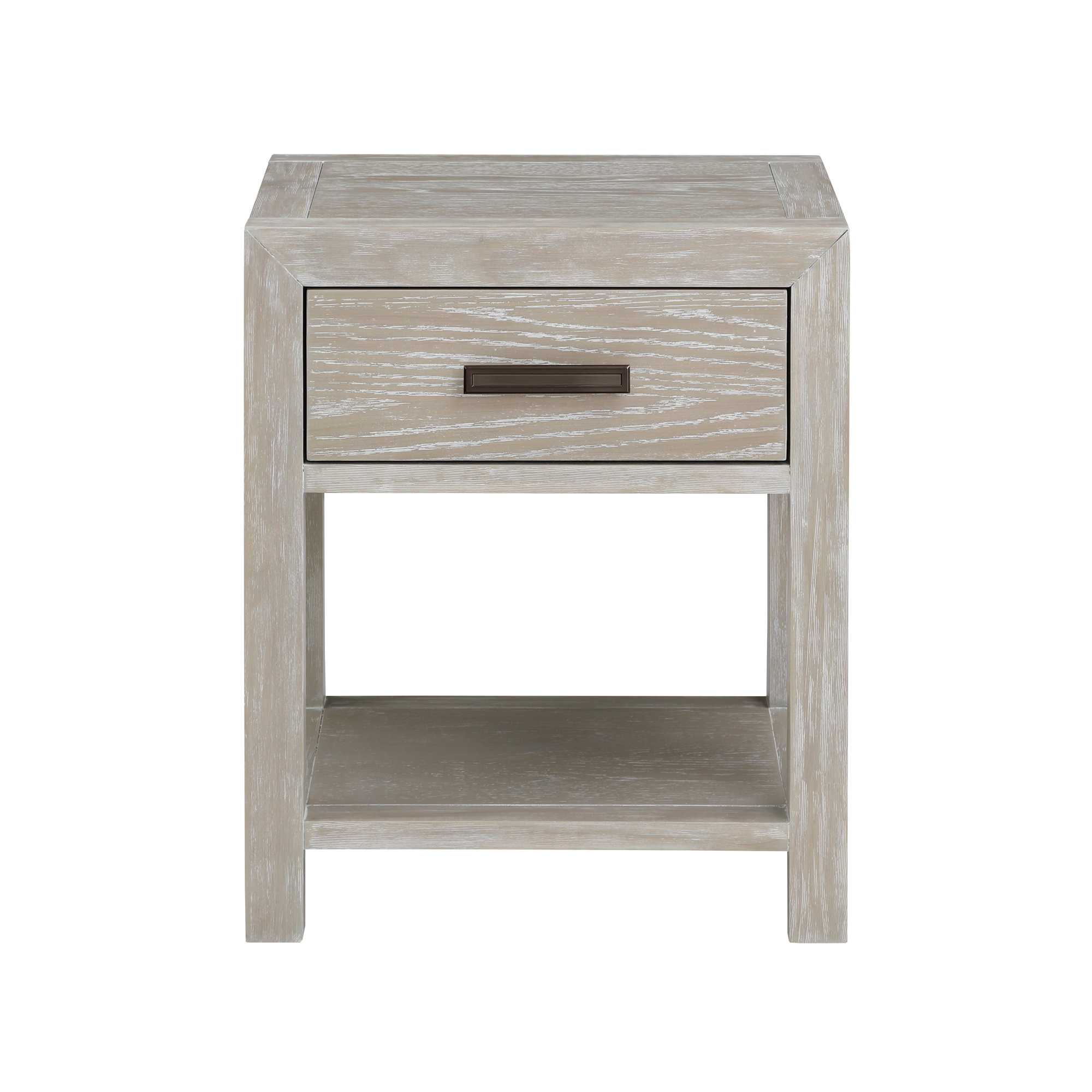 Latitude Run® Solid Wood Single Drawer Nightstand | Wayfair
