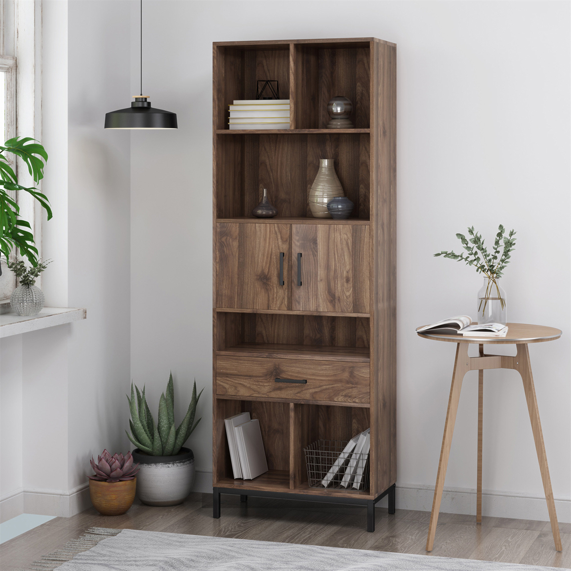 Loon Peak® CUBE UNIT BOOKCASE, Tall cabinet | Wayfair