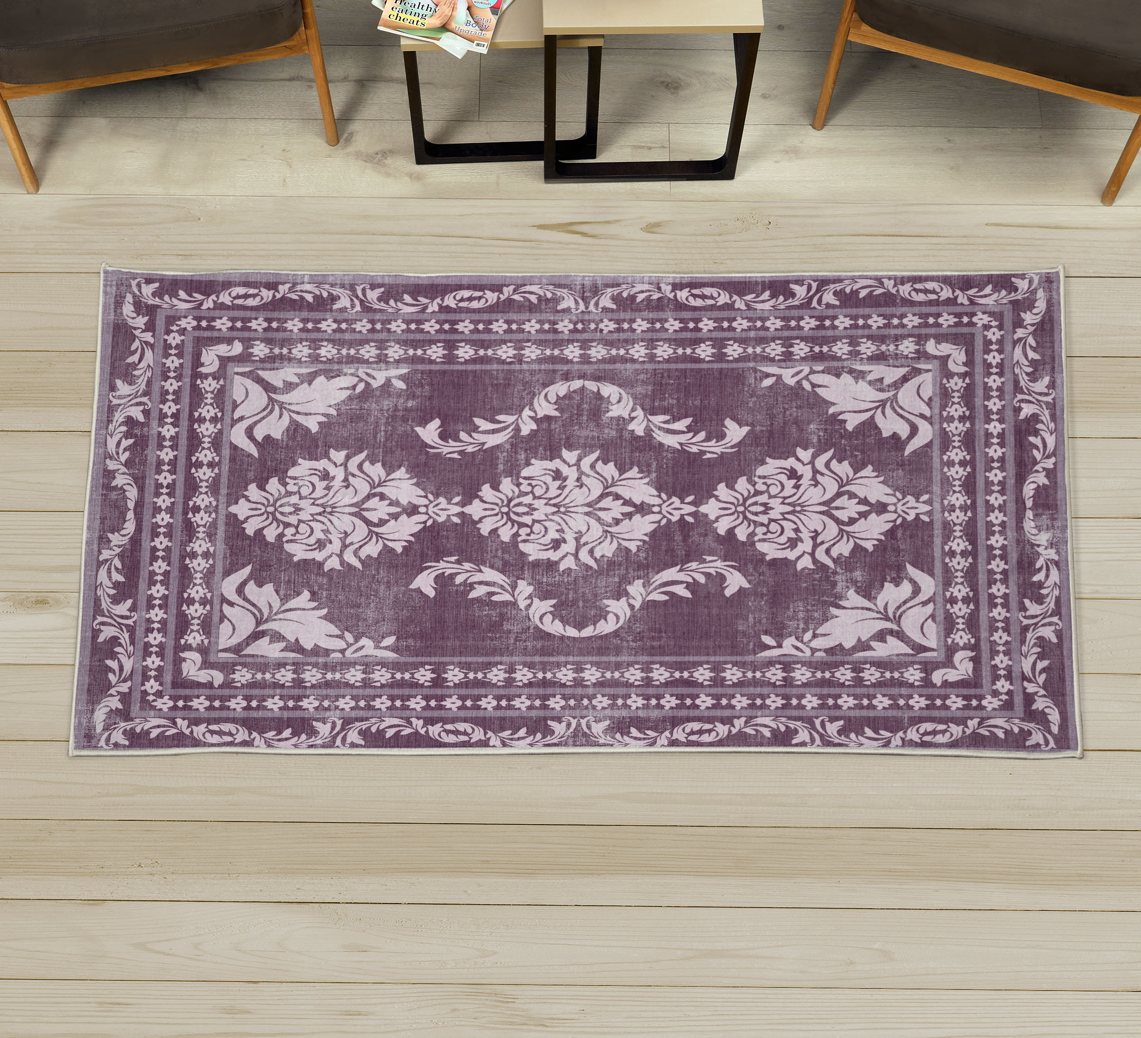 Charlton Home® Caileb Bohemian High Density Long Fiber Poly Threads ...