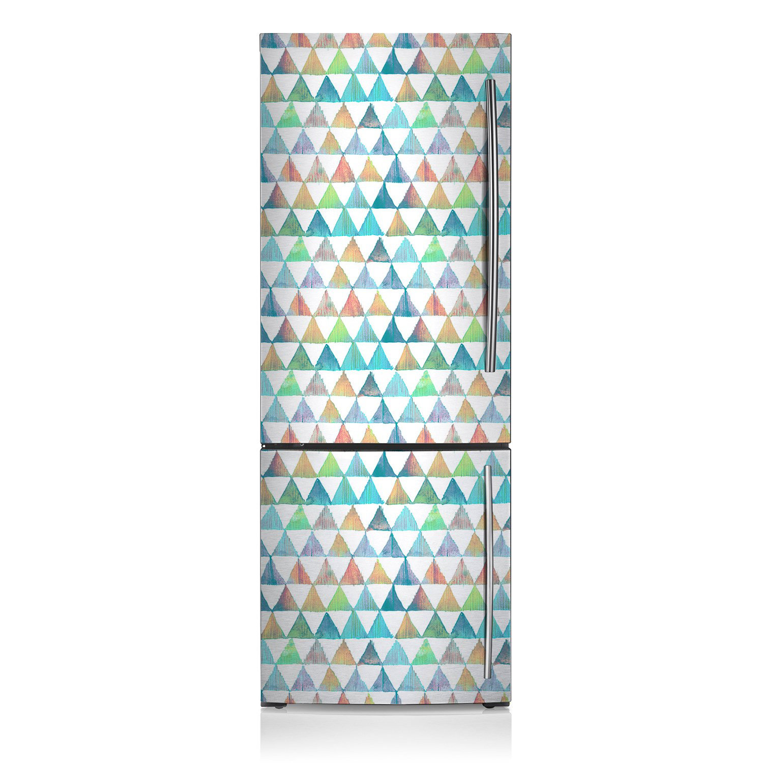 Corrigan Studio Triangles Geometric Magnetic Door Sticker | Wayfair.co.uk