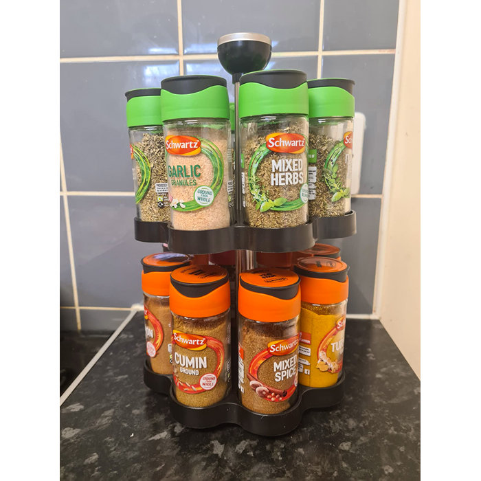 Belfry Kitchen Free-Standing 16-Jar Spice Rack | Wayfair.co.uk