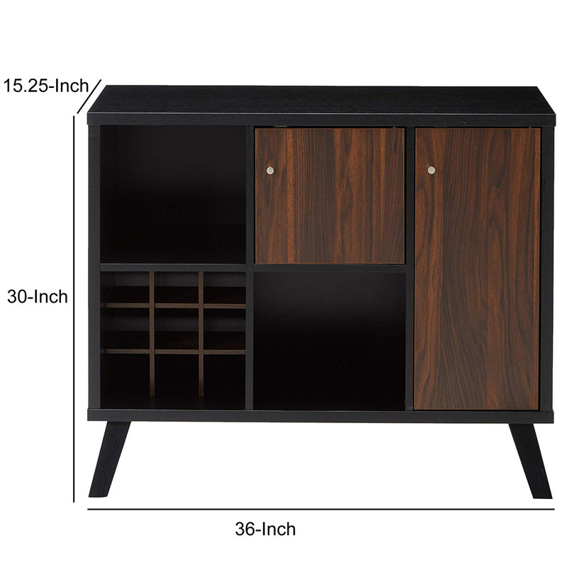 Wrought Studio Michaela Bar Cabinet & Reviews - Wayfair Canada