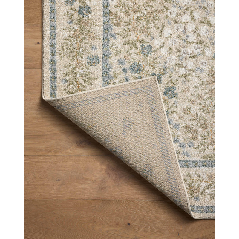 Rifle Paper Co. x Loloi Laurel Cream Area Rug & Reviews | Wayfair