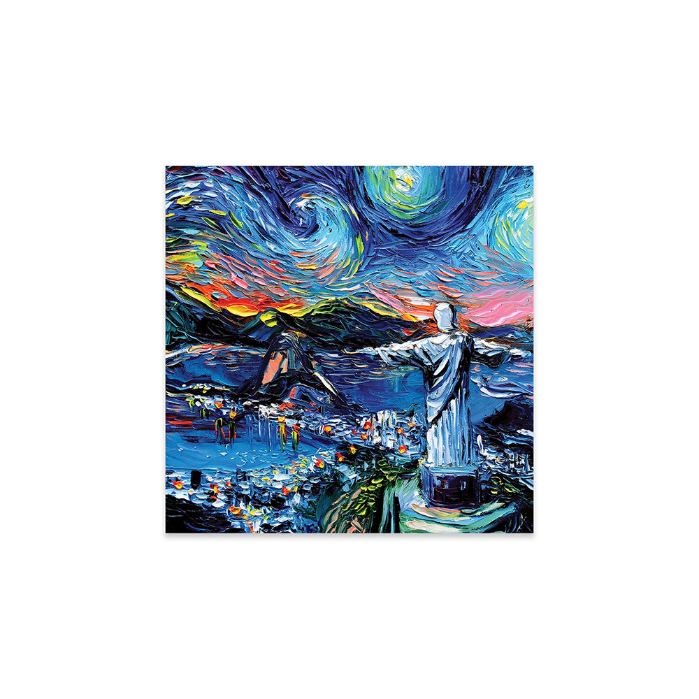Red Barrel Studio® " Van Gogh Never Saw Christ The Redeemer " by Aja ...